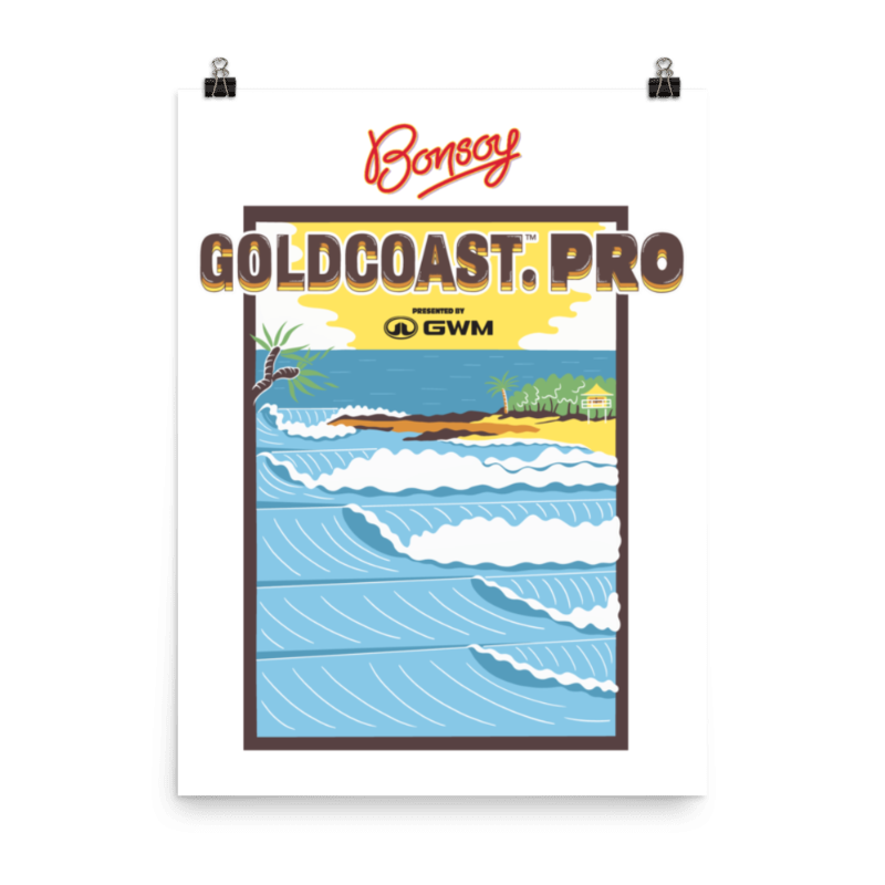 2024 Gold Coast Pro Official Poster – World Surf League