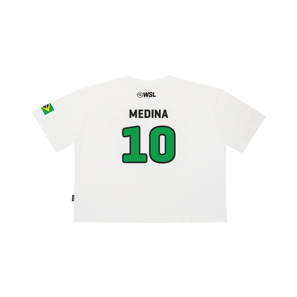 2025 Official Gabriel Medina Crop Jersey Tee – World Surf League