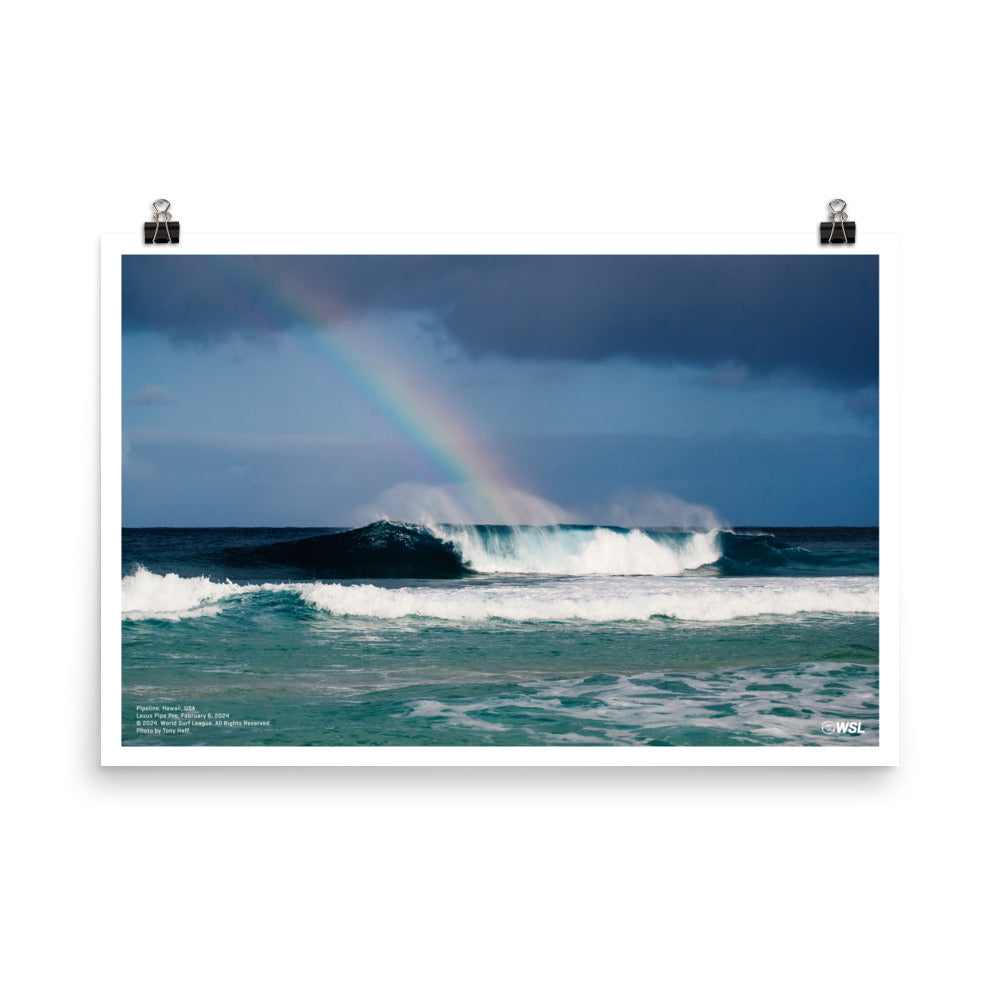 2025 Lineup Poster: Pipeline, Hawaii – World Surf League