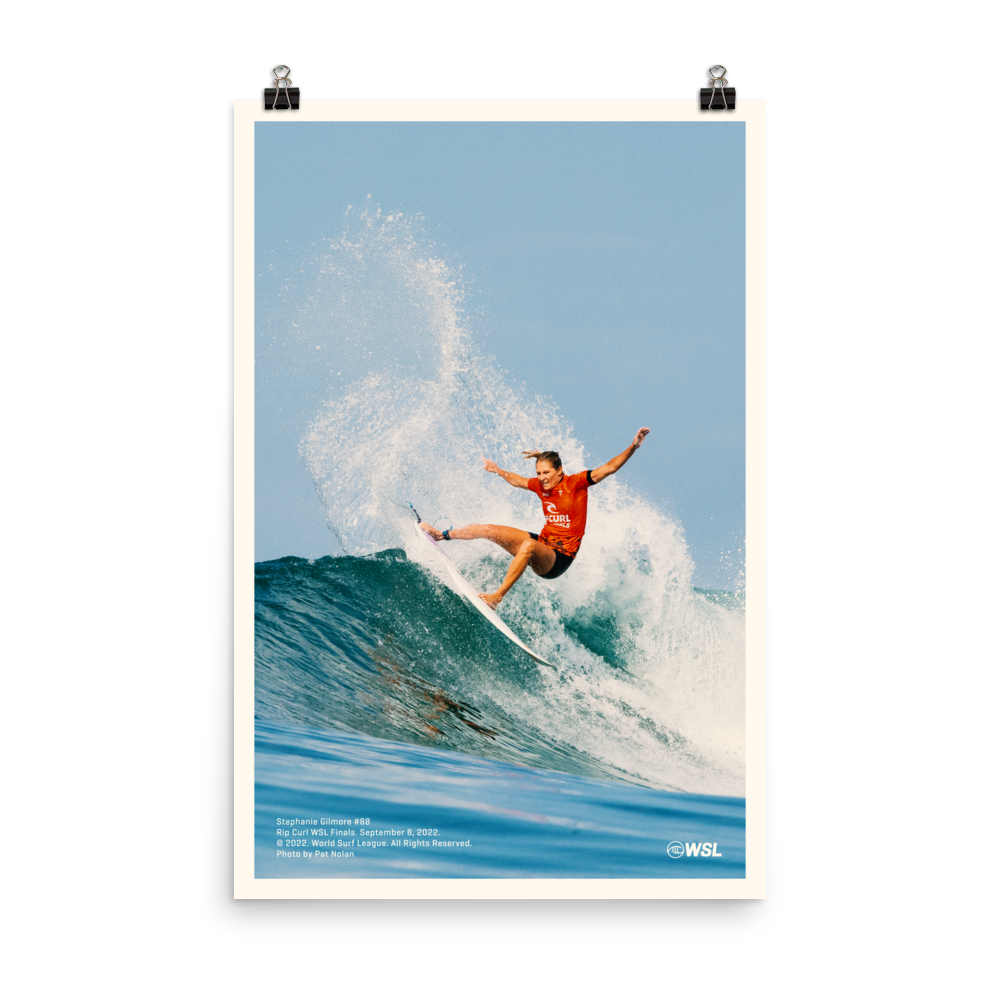 2023 Stephanie Gilmore Poster: Rip Curl WSL Finals, 2022 – World Surf ...